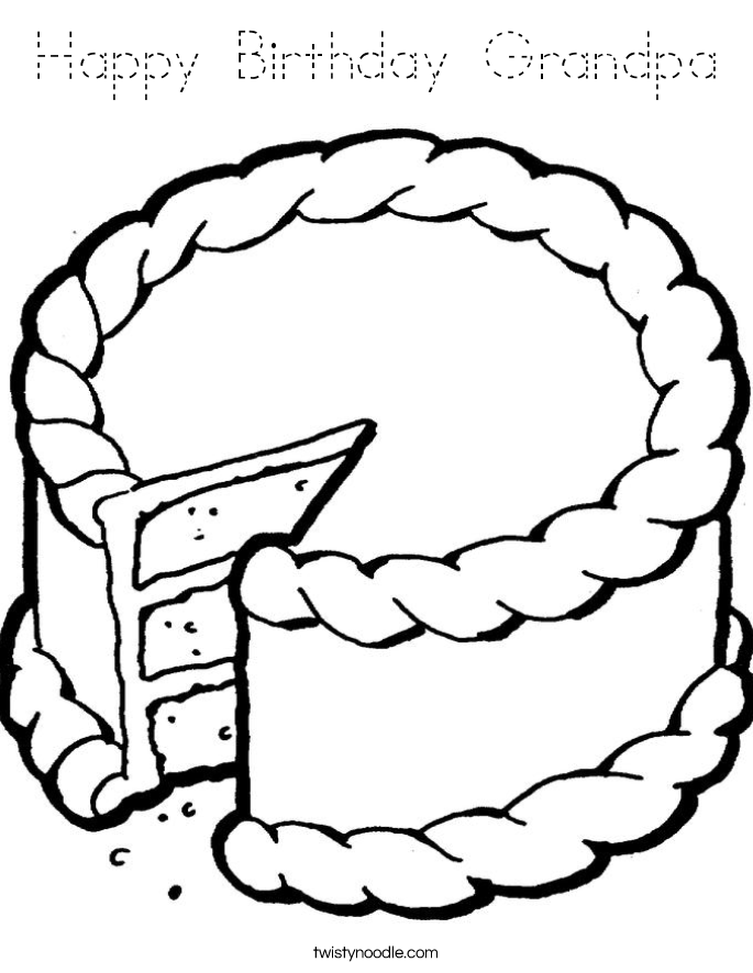 Happy Birthday Grandpa Coloring Page Tracing Twisty Noodle happy-birthday-grandpa-coloring-page-tracing-twisty-noodle