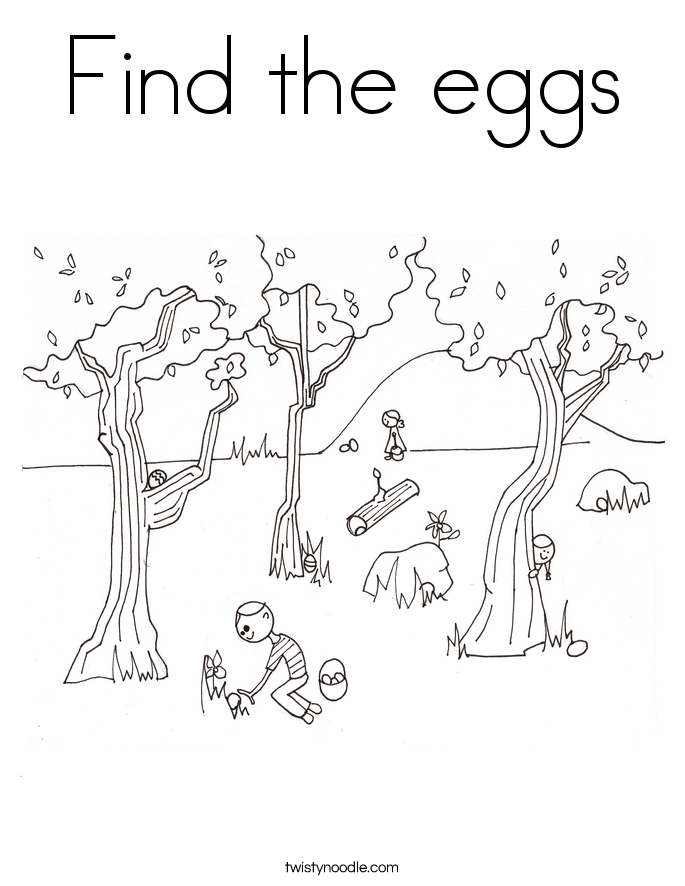Find The Eggs Coloring Page Twisty Noodle find-the-eggs-coloring-page-twisty-noodle