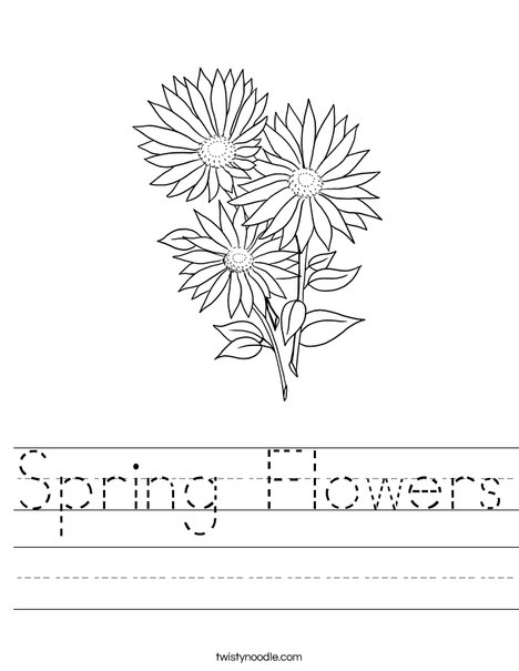 Flower Worksheet Preschool flower-worksheet-preschool