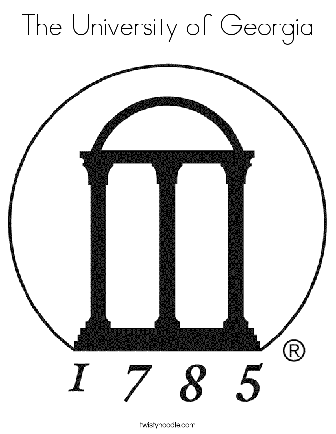 georgia bulldogs football coloring pages