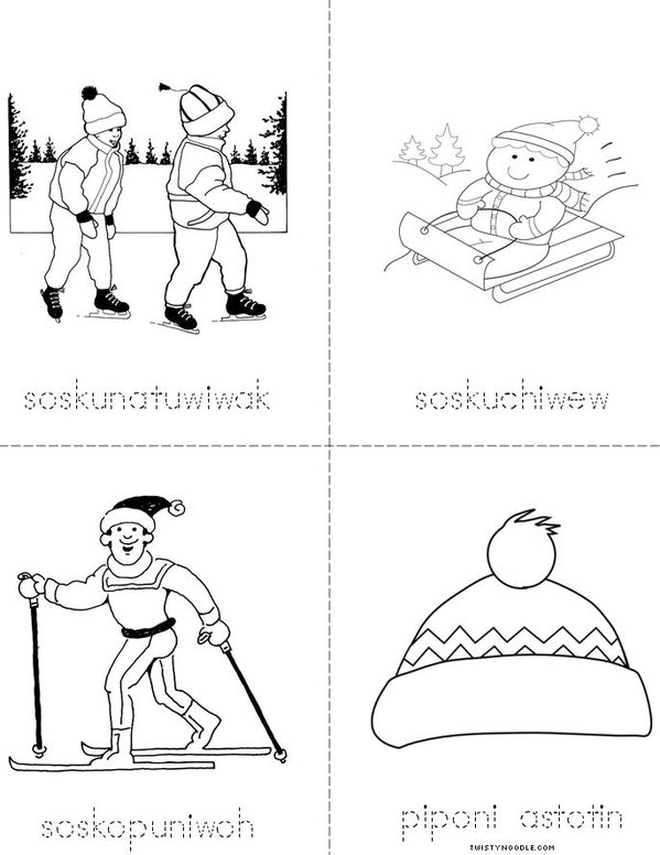 Pipon Winter fun Book - Twisty Noodle