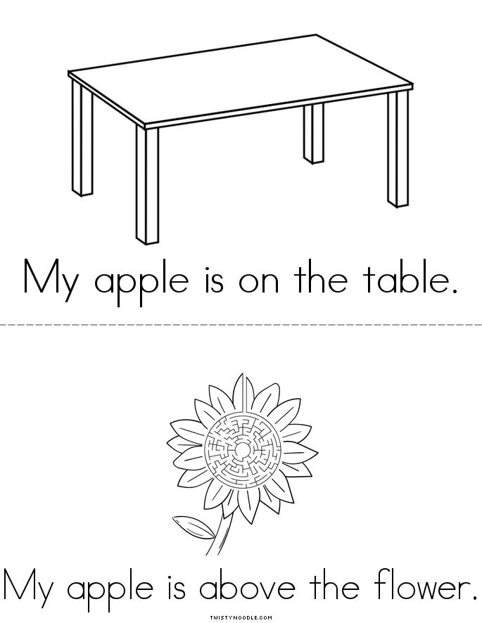 Where is My Apple Book - Twisty Noodle