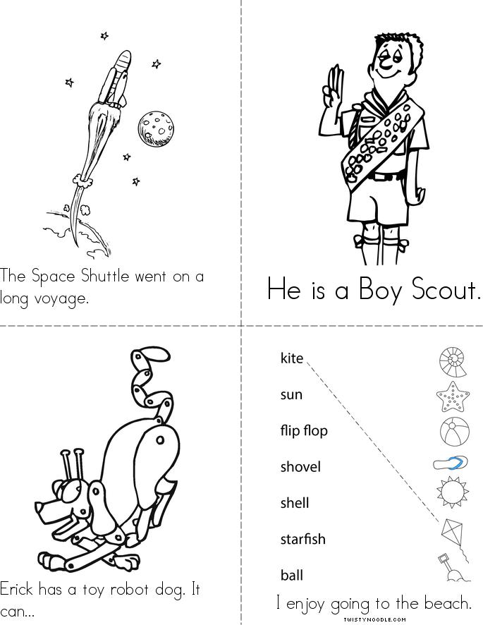 Letters oy Dipthong Book - Twisty Noodle