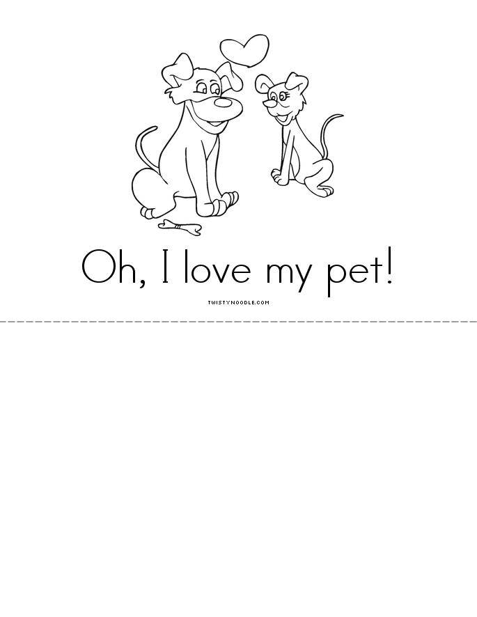 My pet Book - Twisty Noodle