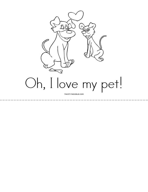 My pet Book - Twisty Noodle