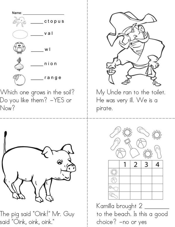 Our Digraph oi book - Twisty Noodle