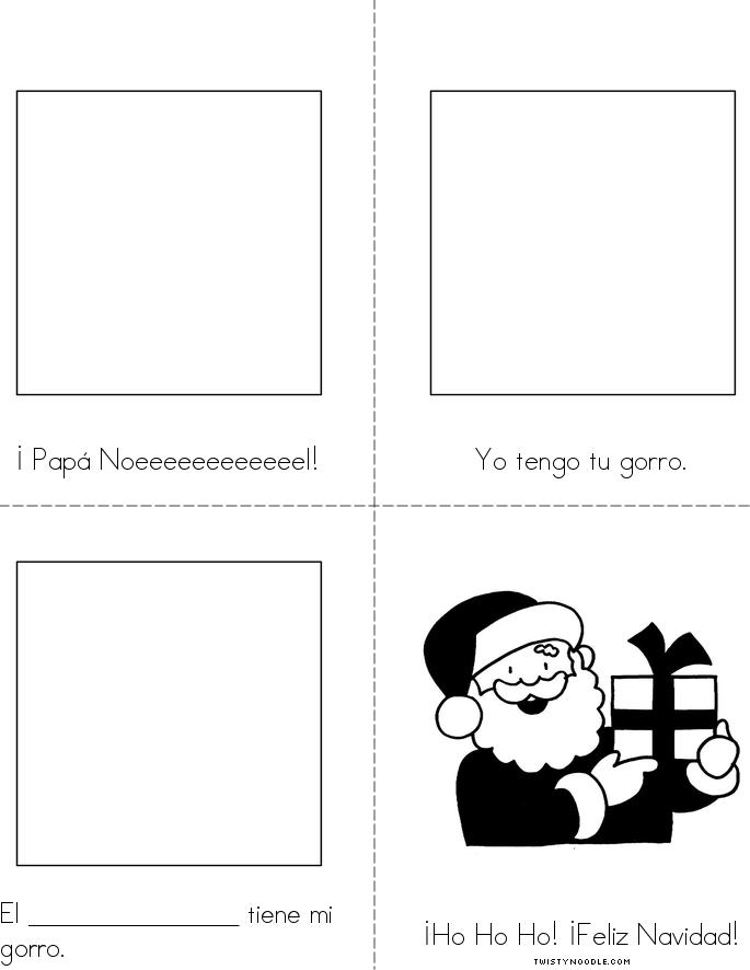 Papá Noel, ¿ Quién tiene tú gorro Book - Twisty Noodle