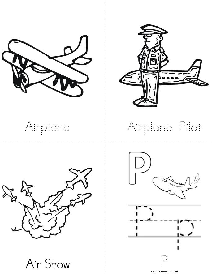 MakerSpace(Make it-Take it)Airplane Book - Twisty Noodle