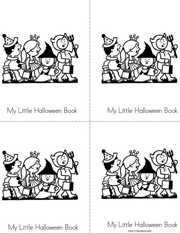 My Little Halloween Book - Twisty Noodle