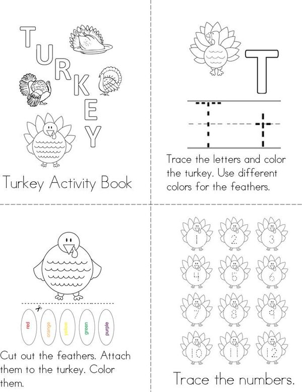 Turkeys Book - Twisty Noodle