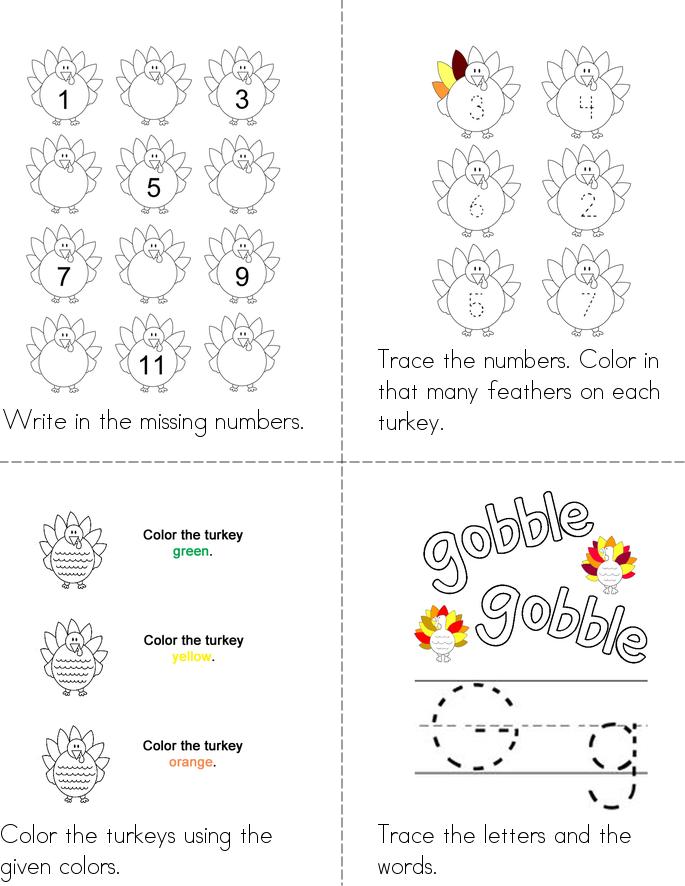 Turkeys Book - Twisty Noodle