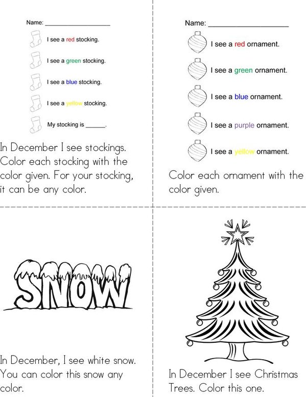 In December I See Book - Twisty Noodle