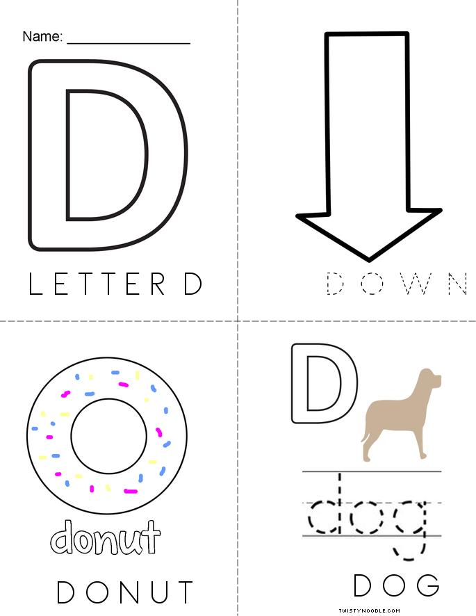 D Book - Twisty Noodle