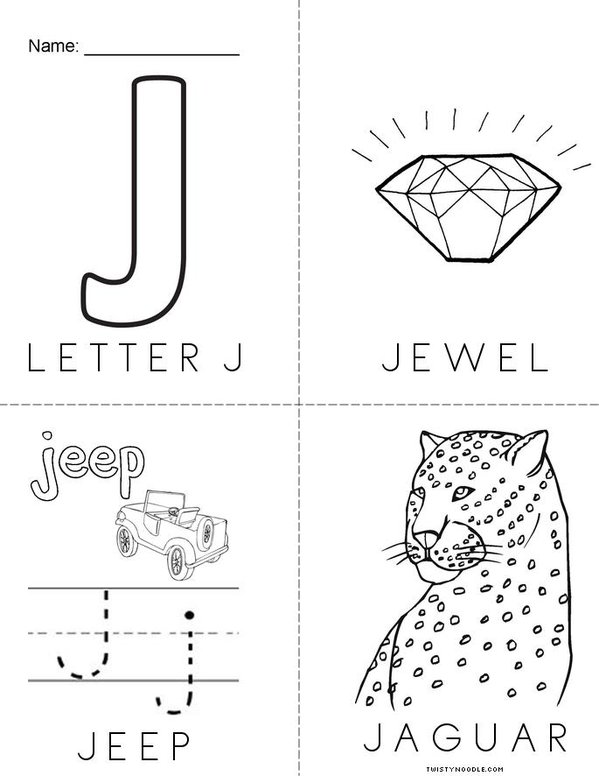 J Book - Twisty Noodle