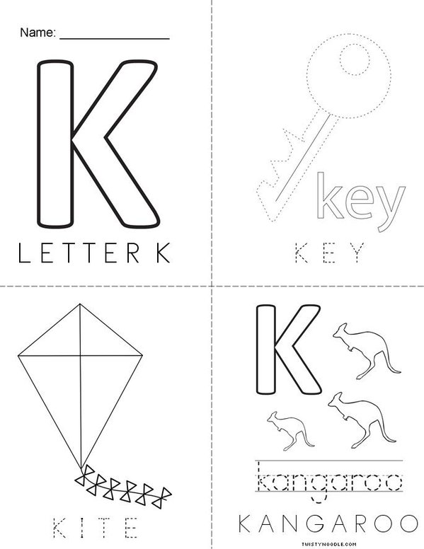 K Book - Twisty Noodle