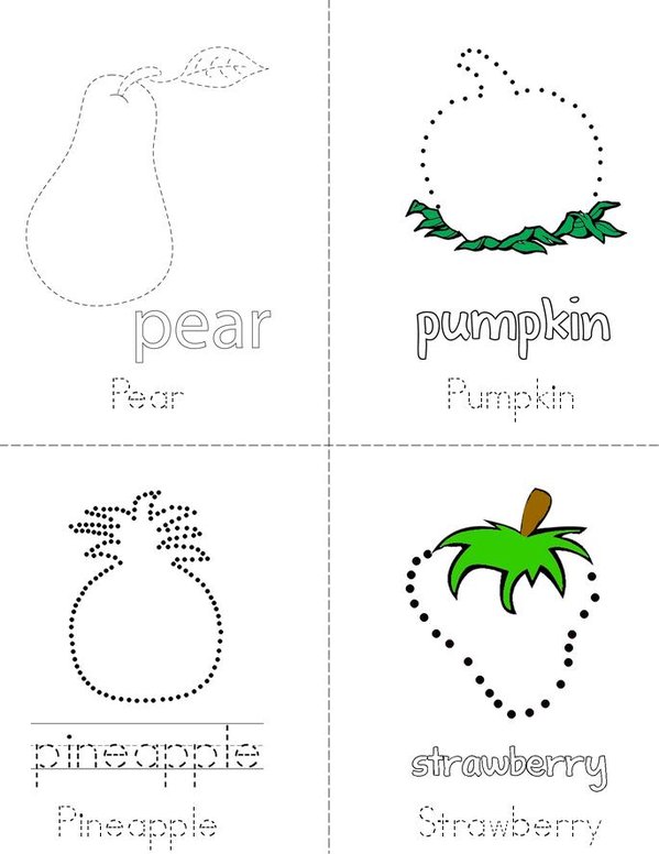 fruits Book - Twisty Noodle