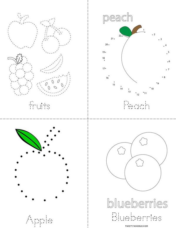 fruits Book - Twisty Noodle