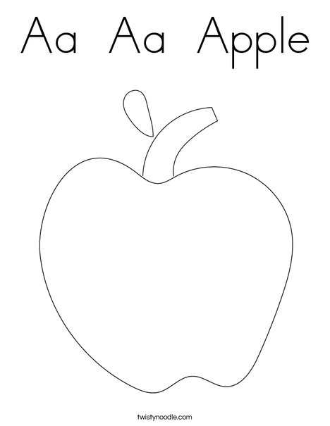 Aa coloring pages