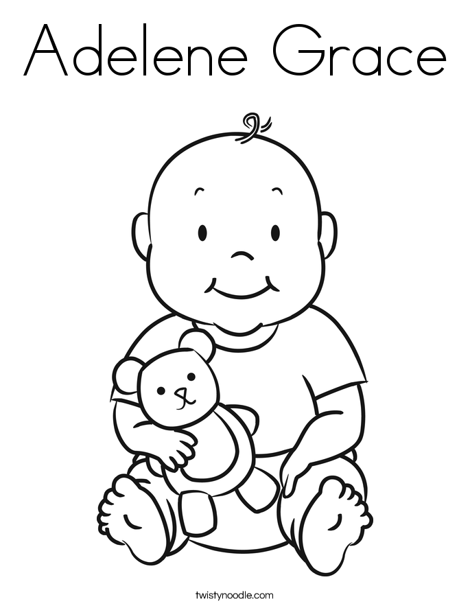 Grace Coloring Page Coloring Pages