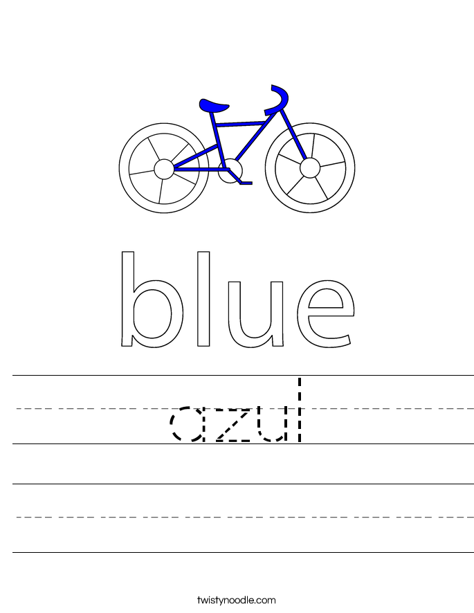 azul Worksheet - Twisty Noodle