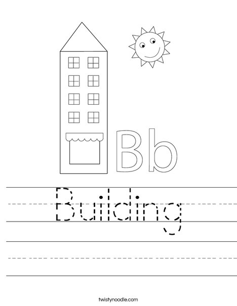 Building Worksheet - Twisty Noodle
