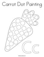 Letter C Dot Painting Coloring Page - Twisty Noodle