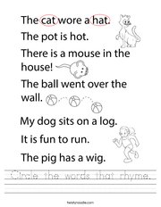 Worksheets - Twisty Noodle