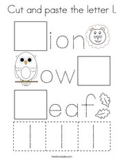 Coloring Pages - Twisty Noodle