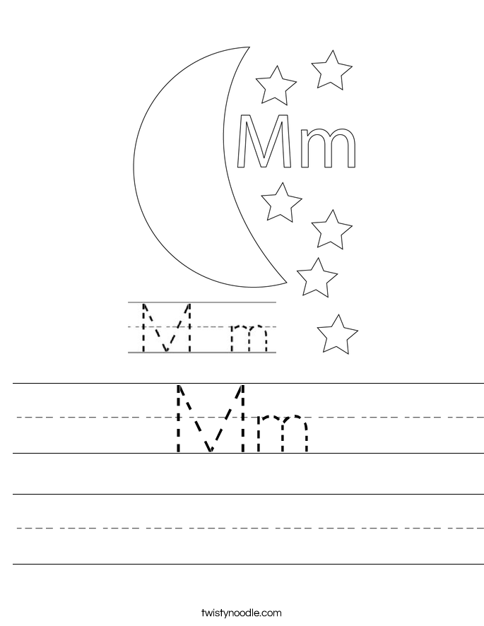Mm Worksheet - Twisty Noodle