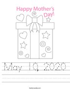 M is for Mom Worksheet - Twisty Noodle