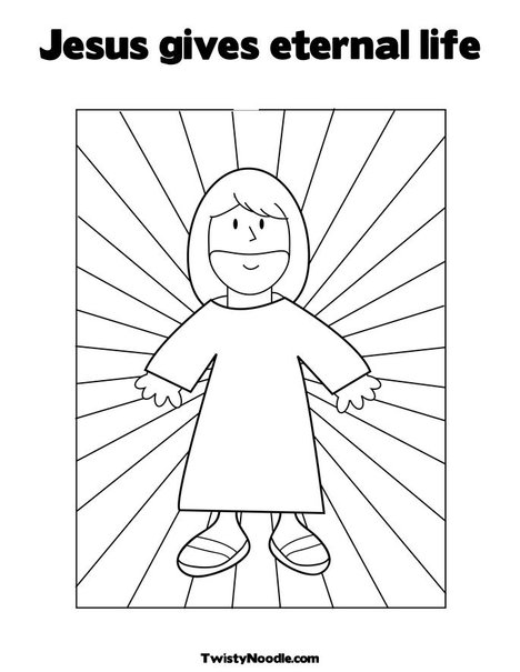 Coloring Pictures Of Eternal Life Coloring Pages