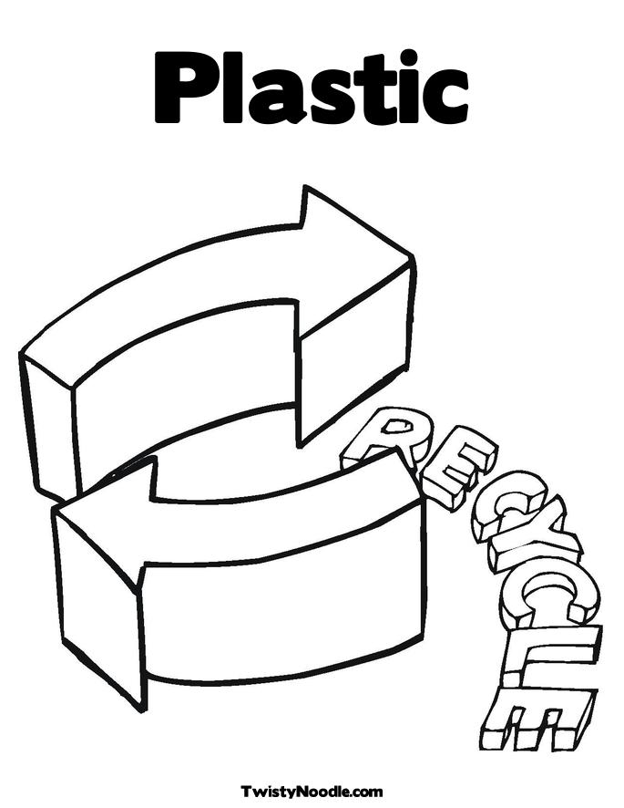 Plastic Recycling Coloring Pages Coloring Pages