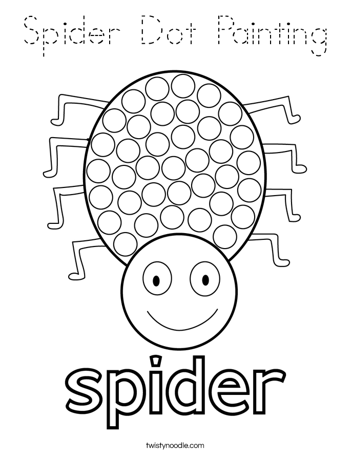 Dot Painting Printable Dot Painting Printable