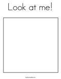 Look at me Worksheet - Twisty Noodle