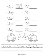 May Worksheets - Page 4 - Twisty Noodle