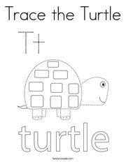 Coloring Pages - Twisty Noodle