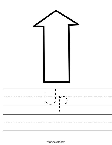 Up Worksheet - Twisty Noodle