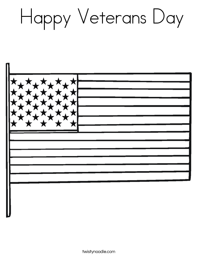 Happy Veterans Day Coloring Page Twisty Noodle Happy Veterans Day Coloring Page Twisty Noodle