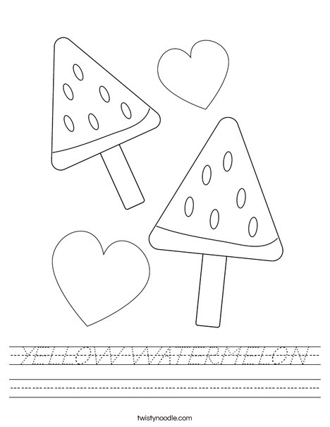 Watermelon Worksheets